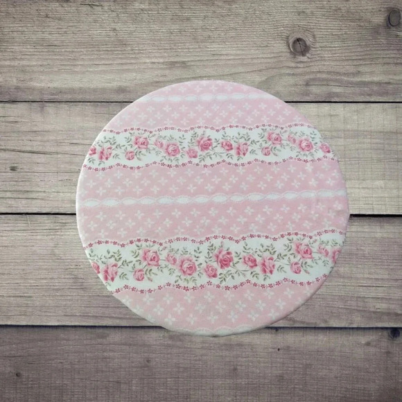 Handmade | Kitchen | Kitchenaid Bowl Cover Reversible Bees And Pink ...